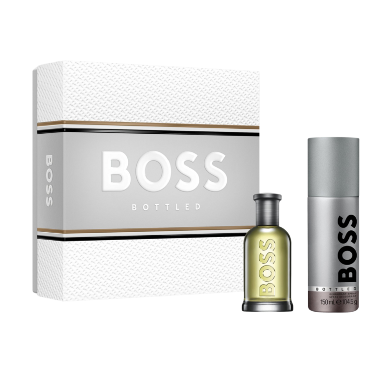 Boss Bottled Eau de Toilette Set 50 ml + 150 ml for Men - Perfume Europe